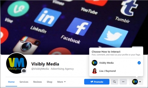 Facebook Post: How To Share From Your Page – Visibly Media