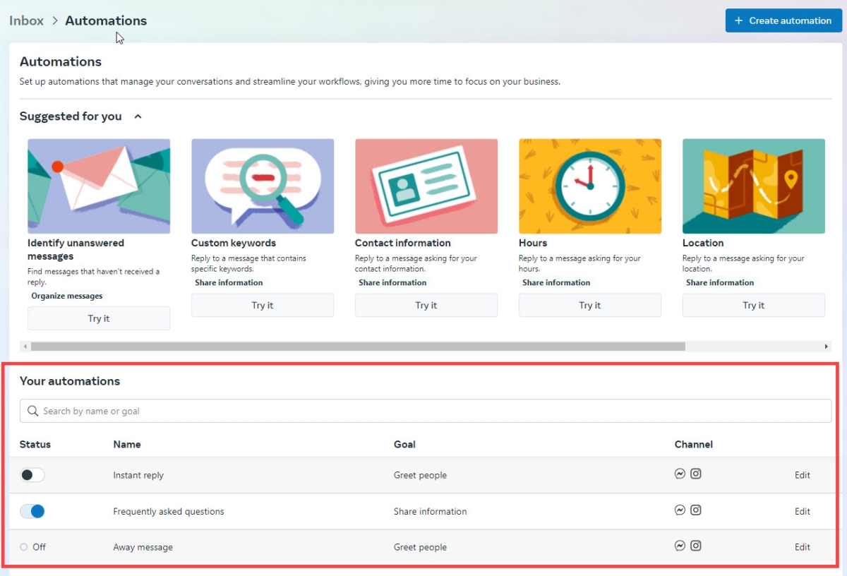 Facebook: Turn On or Off Your Page’s Auto-Reply - Visibly Media