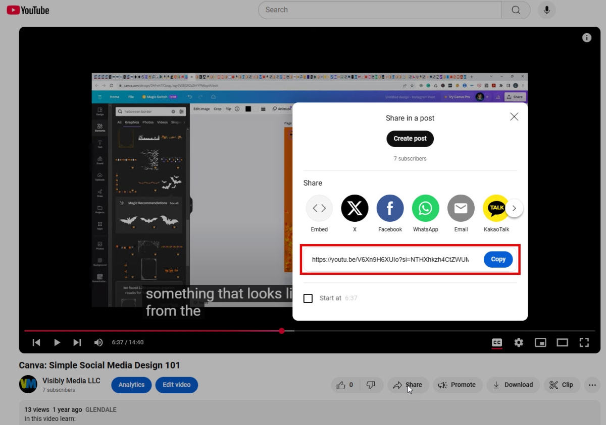 YouTube: How To Post A Video Link To X So The Graphic Shows - Visibly Media
