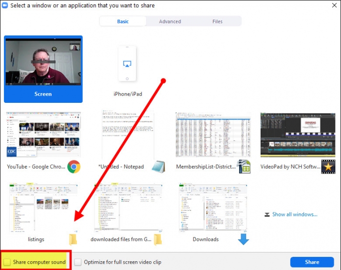 ZOOM: How To Share Sound From Your Computer – Visibly Media